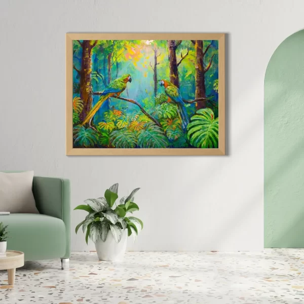 Peace in Forest Wall Art - Creation Zone 909